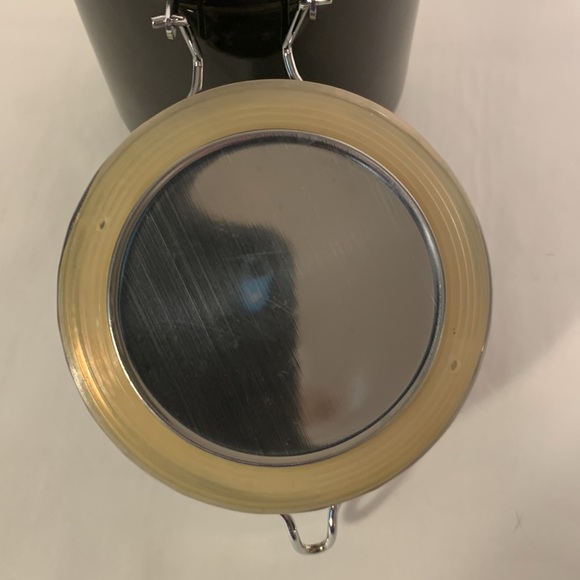 Alco | Kitchen | Alco Stoneware Canister With Metal Bale Wire Hinged ...